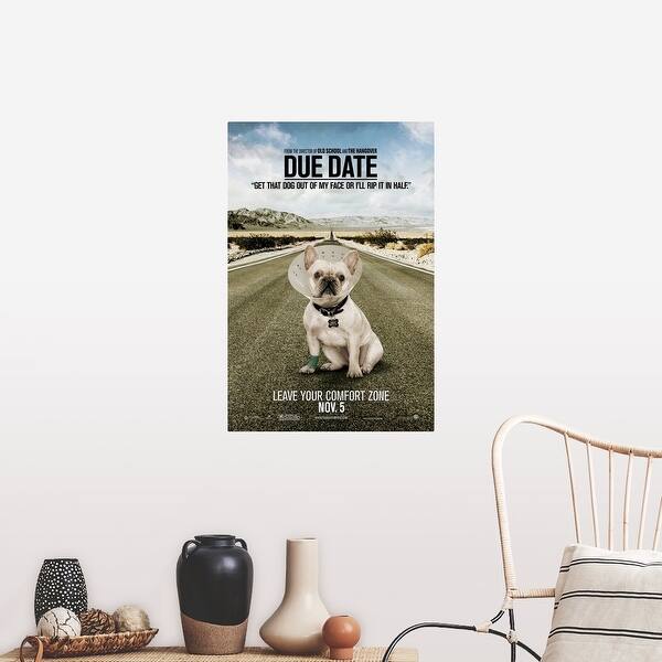 due date poster