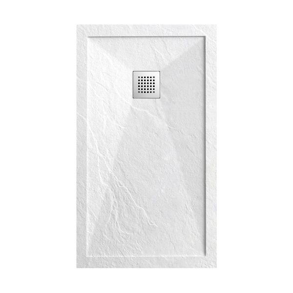 Terre B Series 60" x 32" Reversible Drain Shower Base - 60x32 - On Sale ...