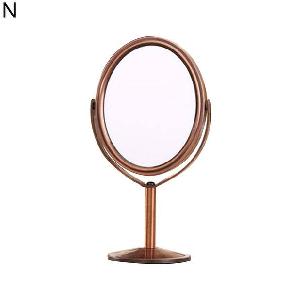 Portable 12 Magnifying Round Oval DoubleSided Cosmetic Makeup Stand ...
