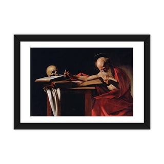 iCanvas "St Jerome Writing, c.1605 " by Michelangelo Merisi da ...