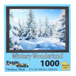 Wintery Wonderland 1000 Piece Jigsaw Puzzle - Bed Bath & Beyond - 38425380