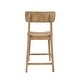 Rustic 24-inch Torino Wood Counter Stool - Bed Bath & Beyond - 10949277