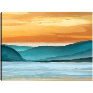 Amber View By Studio Arts Canvas Art Print - Bed Bath & Beyond - 38866056