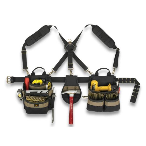 CLC 1614 5 Piece Framer's Comfort-Lift Combo Rig, 23 Pockets - Bed Bath ...