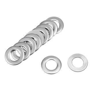 50Pcs 304 Stainless Steel Flat Washer for Screw Bolt - Bed Bath ...