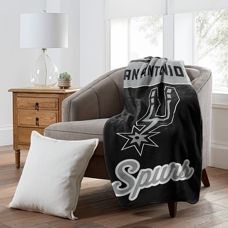 NBA Officially Licensed San Antonio Spurs 46" x 60" Microfiber Throw ...