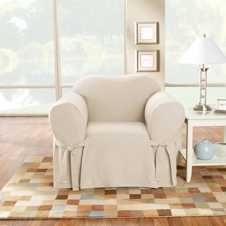 Waverly Ballad Bouquet 1 Piece Chair Slipcover - On Sale - Bed Bath ...