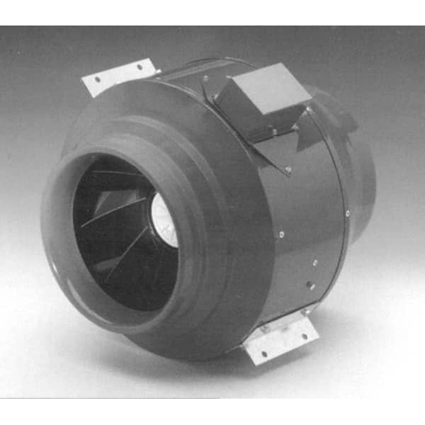 Trade-Wind PSX006XL 392 CFM In-Line Ventilator with 6" Round Duct ...