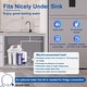 iSpring RCC7AK-BLK NSF Certified Under Sink 6-Stage Reverse Osmosis ...