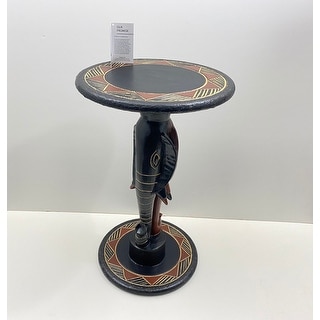 Two-Sided Akuaba Accent Table (Ghana) - Bed Bath & Beyond - 37507953