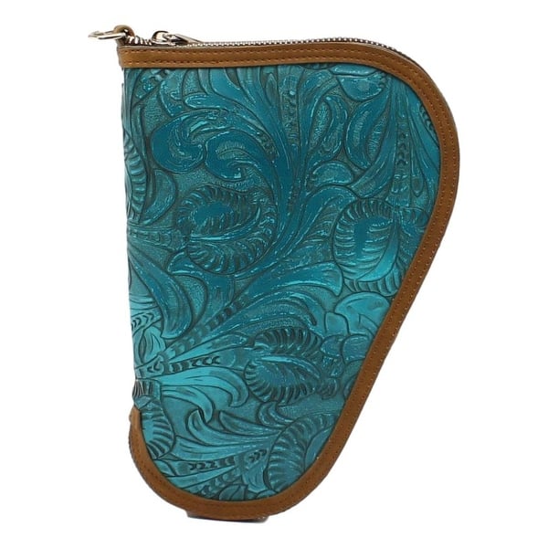 teal gun case