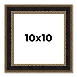 10x10 Frame Gold Antique Vintage Sold Wood Picture Frame | 1.75 Inch ...