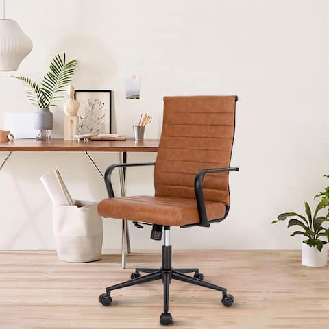 Brown Leather Office Chairs - Overstock