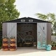 7.6x9.7 FT Outdoor Garden Storage Shed - Bed Bath & Beyond - 39014108