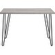 Mainstays Retro Computer Desk, Distressed Gray Oak - Bed Bath & Beyond ...