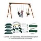 Swing-N-Slide Scout Swing Set DIY Hardware Kit (Lumber not included ...
