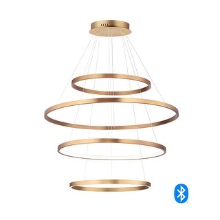 Groove 4-tier LED Pendant - Bed Bath & Beyond - 33524266