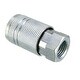 Interchange Coupler , 1/4" NPT Female x 1/4" NPT Female Pipe Dual Head ...