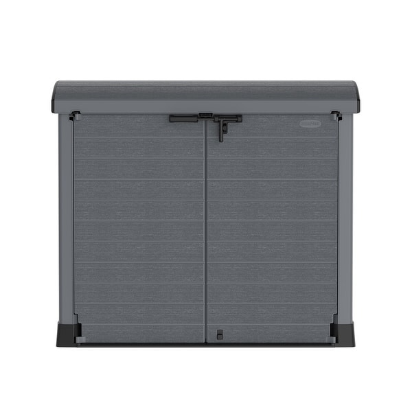 Duramax CedarGrain StoreAway 1200L Outdoor Deck & Garden Storage Box ...