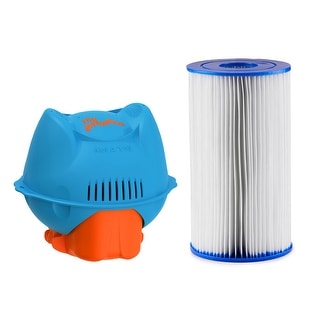 Hey! Cool Pool Flip Plop Pool Mineral Dispenser + Bestway Filter Pump ...