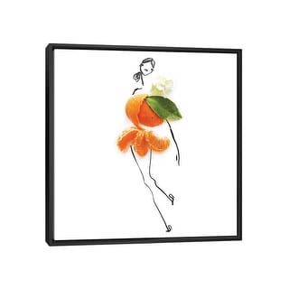 iCanvas "Orange" by Gretchen Roehrs Framed Canvas Print - Bed Bath ...