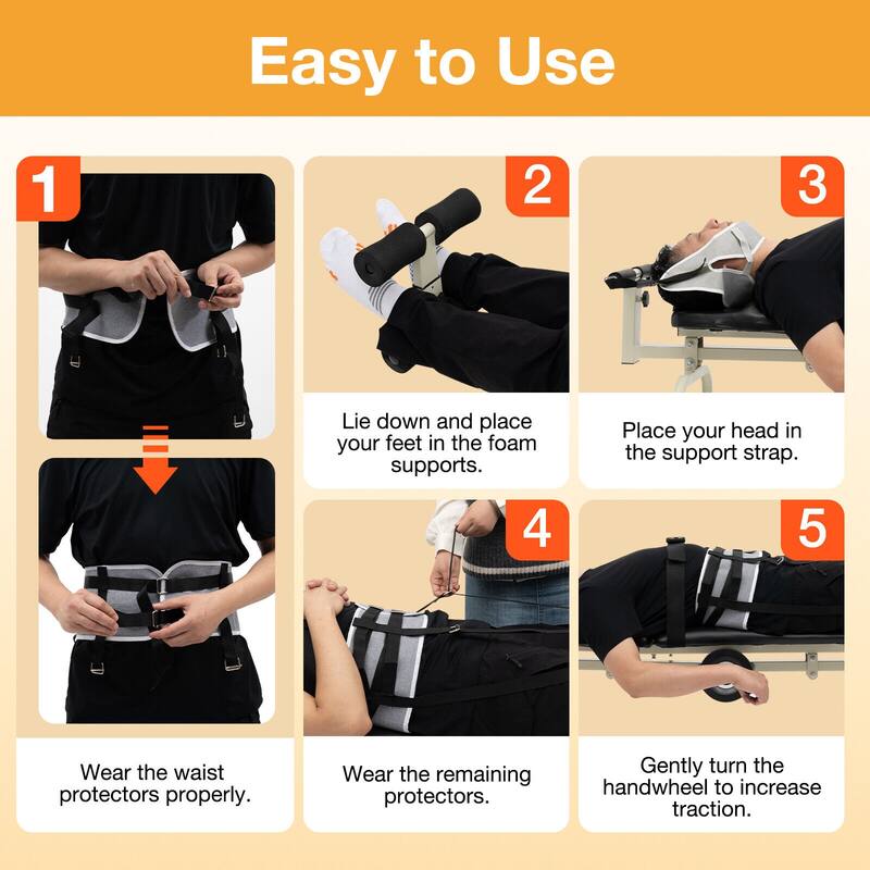 Therapy Cervical Spine Lumbar Traction Bed Stretching Device - On Sale - Bed Bath & Beyond ...