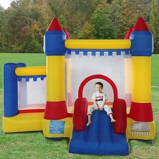 Inflatable Bounce House with Carry Bag Repair Kit and Stake - Bed Bath ...