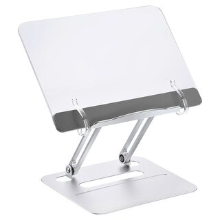 Acrylic Book Stand Adjustable Height Book Holder for Textbook Magazine ...