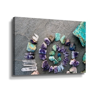 Reiki Energy Crystal Spiral Gallery Wrapped Canvas - Bed Bath & Beyond ...