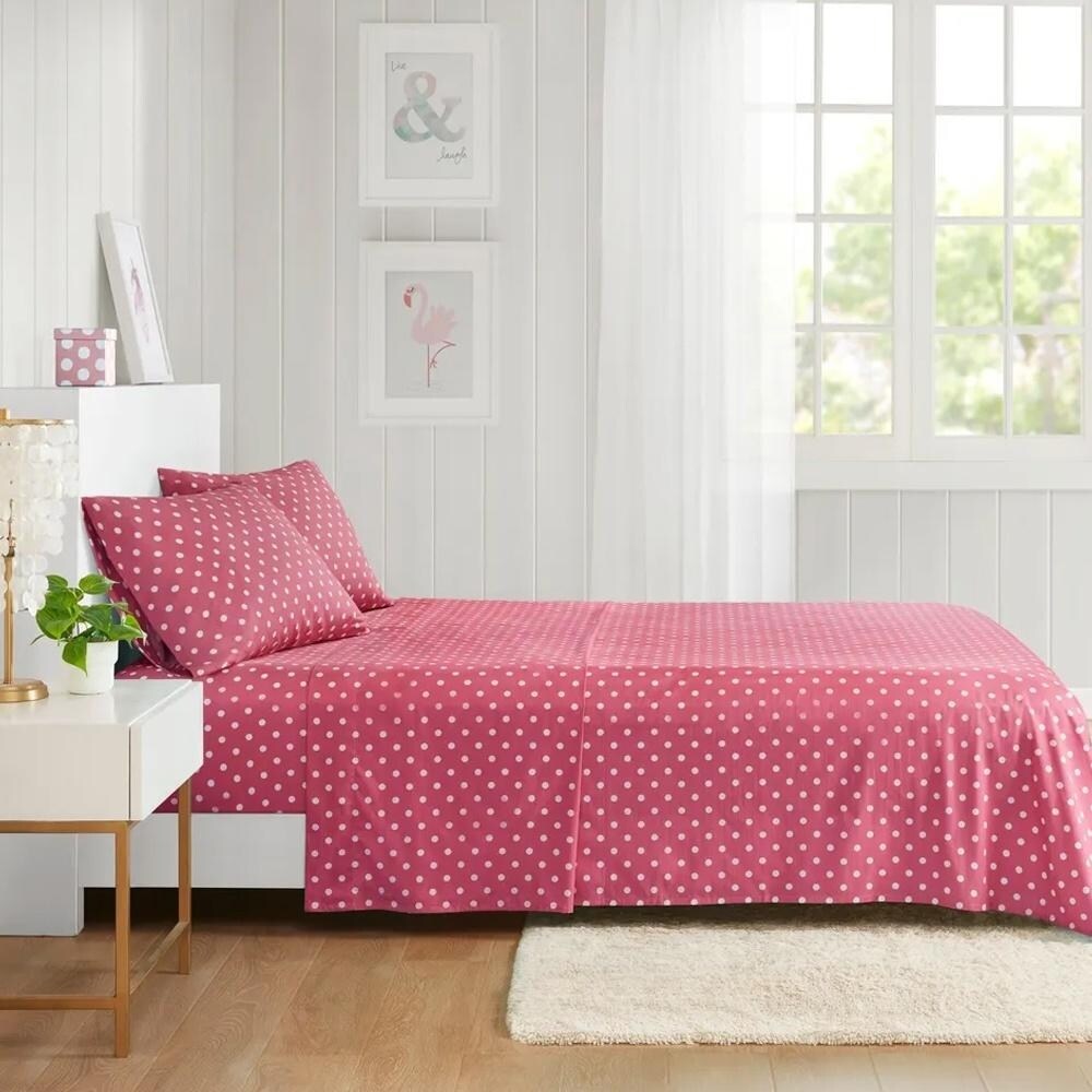 polka dot queen sheets