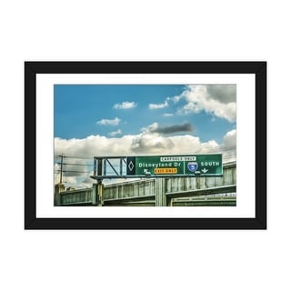 iCanvas "Disneyland Dr Exit Sign On Interstate 5" by AlKan32 - Bed Bath ...