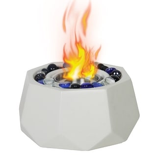9 Inches Alcohol Mini Tabletop Firepit Portable Fire Pit Smore Maker ...