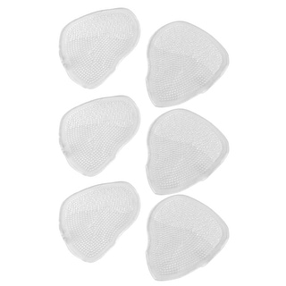 Rubber Forefoot Front Insert Half Insoles Shoes Cushions Pads Clear 3 ...
