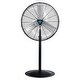 30 Inch High Non-Oscillating Metal Pedestal Fan Commercial, Industrial ...