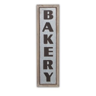 Brown Metal Bakery Wall Sign - Bed Bath & Beyond - 36272395