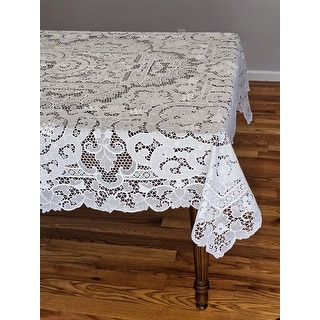 Violet Linen 5801 Vintage Venice Lace Tablecloths - Bed Bath & Beyond ...
