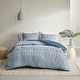INK+IVY Dora Organic Cotton Chambray 3 Piece Duvet Cover Set (Insert Excluded) - Bed Bath ...
