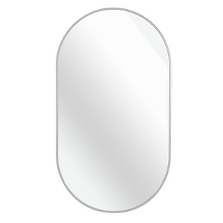 20*33IN Pill Shaped Mirror for Living Room, Dining Room, Foyer ...