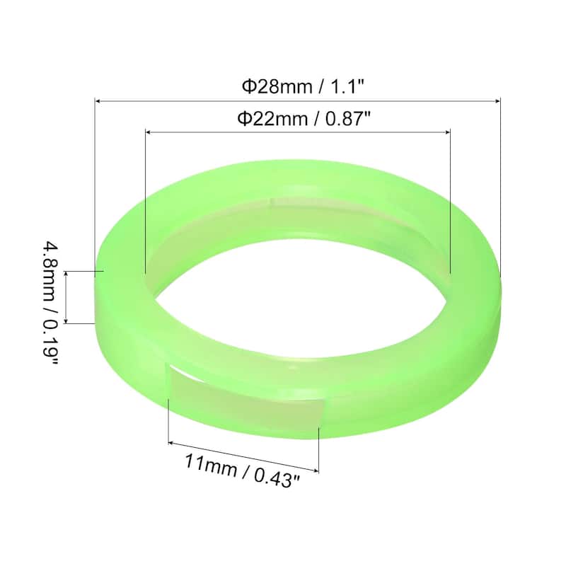 Key Cap Cover Rings, 10Pcs 28mm Keys Identifier Coding Tags Silicone ...