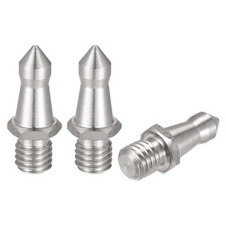 3/8" Stainless Steel Hex Spike Adapter with Tapered Head for Camera ...