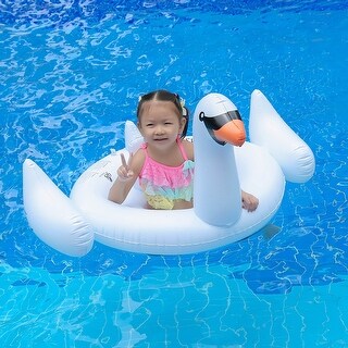 Children's Inflatable Water Toy Funny Cartoon Swan Suitable For ...