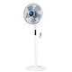 Silence Standing Floor Fan with Remote 53 Inches Ultra Quiet Fan ...