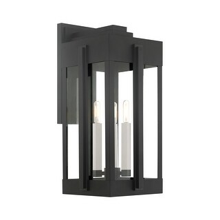 Livex Lighting Lexington 3 Light 23" Tall Outdoor Wall Sconce - Bed ...