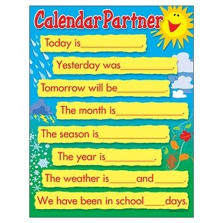 Learning Chart Calendar Companion - Bed Bath & Beyond - 22138954
