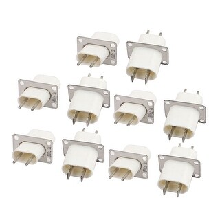 Home Electronic Microwave Oven Magnetron Filament Pin Sockets White 10 ...