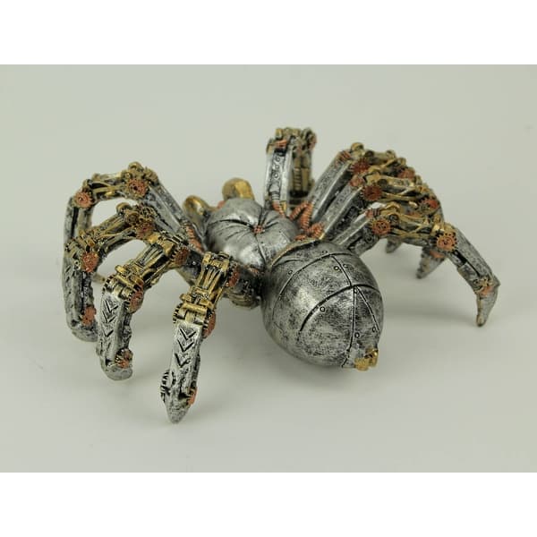 Mechanical Steampunk Spider Cyborg Tarantula Resin Statue 5.75 Inch - 2 ...