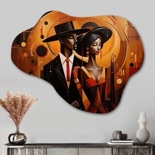 Designart - Regal Renaissance A II - African American Art Metal Wall ...