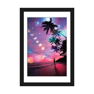 iCanvas "Moon Phases On The Exotic Beach" by GEN Z - Bed Bath & Beyond ...