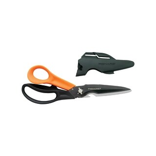 Fiskars 356922-1009 Multi-Purpose Garden Scissor, Titanium Blade, 9 ...