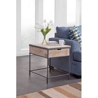 Fenway Mango Solid Wood Top and Metal Square Coffee Table - On Sale ...